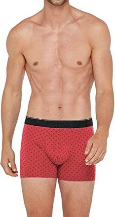 Impetus Pack de 2 Boxers en Coton Besar Cherry et Marine