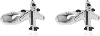 Paul Smith Homme, Accessoires, Gris, Taille: ONE Size Boutons de Manchette Avion