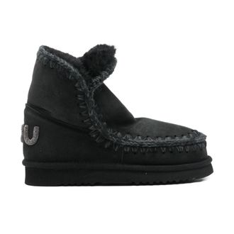 Mou Winterstiefel mit runder Spitze - - Shoes - Damen - Schwarzk - 36 EU