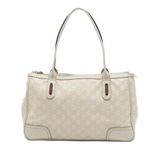 Gucci Pre-owned Princy Tote - Femme - Pre-owned - Beige - Taille: ONE Size