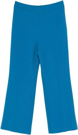 Etro Femme, Pantalons, Bleu, Taille: 44 FR Pantalon large textur&eacute;