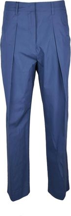 Marella Femme, Pantalons, Bleu, Taille: 32 FR Pantalon Colbert
