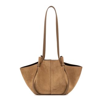 Yuzefi Mochi Suede Tote - - Bags - Damen - Braun - ONE SIZE