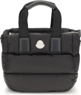 Moncler Femme, Sacs, Noir, Taille: ONE Size Sac Fourre-Tout D&eacute;perlant avec Rembourrage en Duvet