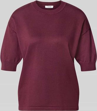 b.young Relaxed Fit T-Shirt aus Viskose-Mix