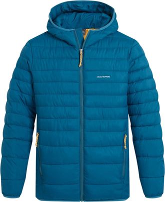 Craghoppers Compresslite IX Steppjacke f&uuml;r Herren, mit Kapuze (Wasserblau)