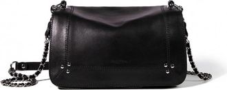Jerome Dreyfuss Chice Umh&auml;ngetasche mit Kette - - Bags - Damen - Schwarzk - ONE SIZE