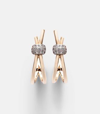 POMELLATO Boucles doreilles Pomellato Together en or rose 18 ct et diamants
