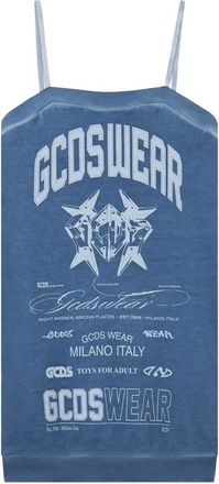 GCDS Gcds, Femme, Robes, Bleu, Taille: 36 FR Dress