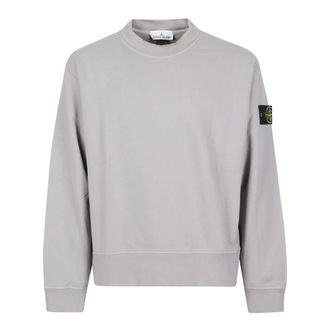 Stone Island SweaT-shirt - Homme - Sweatshirts et sweats &agrave; capuche - Gris - Taille: S