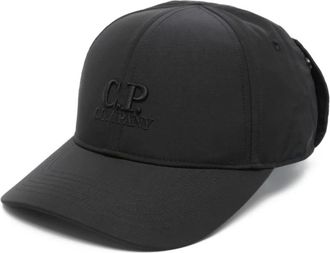 C.P. Company C.p. Company, Homme, Accessoires, Noir, Taille: L Chrome-R Goggle Cap