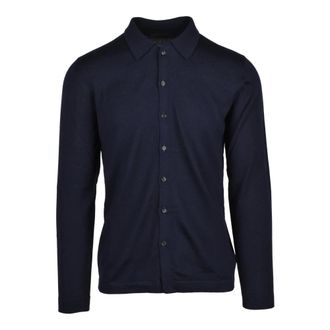 Slowear Slowear, Herren, Strickwaren, Blau, MGr&ouml;&szlig;e