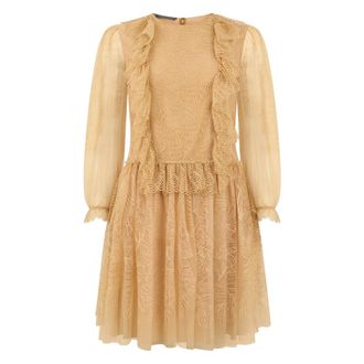 Alberta Ferretti Damen, Kleider, Beige, SGr&ouml;&szlig;e