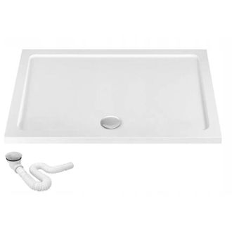 Rea Rea Duschwanne Acryl Savoy White 80x100