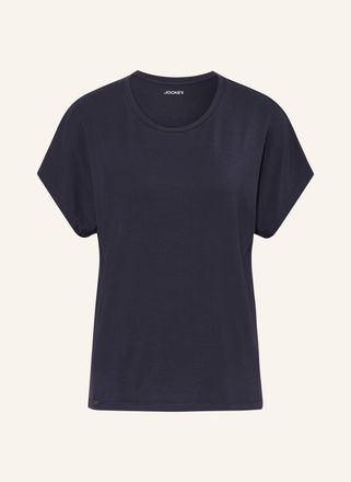 Jockey Schlafshirt Supersoft Lounge blau