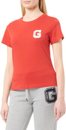 GANT Damen REG G SS C-Neck T-Shirt, Ruby RED, XS