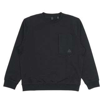 Moose Knuckles Homme, Sweatshirts et sweats &agrave; capuche, Noir, Taille: XL Dalon Crew