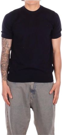 Alpha Studio Homme, Tops, Bleu, Taille: L Pull ras du cou