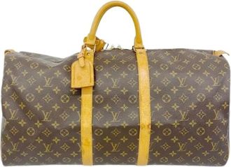Louis Vuitton unisex, Pre-owned, Brun, Taille: ONE Size Keepall 55 Boston Bag doccasion