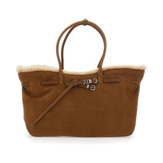 Marge Sherwood Sac Bowling Mini Doux - Femme - Sacs - Beige - Taille: ONE Size
