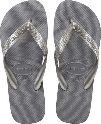 Havaianas Mädchen Top Tiras Flip flops, Stahlgrau 29/30 EU