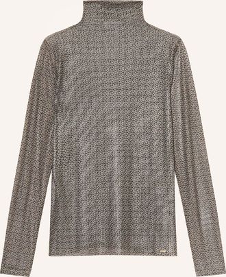 Cinque Cinque Longsleeve Cimia Aus Mesh gruen