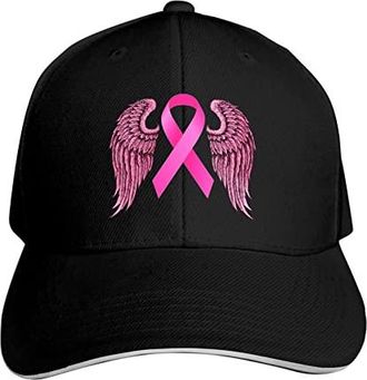 Generic Casquettes De Golf Sensibilisation Au Cancer du Sein Vintage Casquette Trucker Casual Chapeau pour Femmes Festivals Randonn&eacute;e