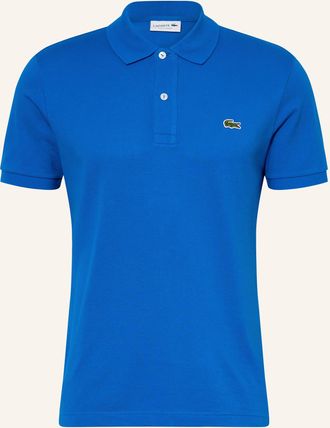 Lacoste Piqu&eacute;-Poloshirt Slim Fit blau