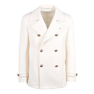 Tagliatore Cappotto Doppiopetto - Homme - Manteaux - Blanc - Taille: M