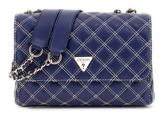 Guess Women Cruise Vibe CNVRTBLE XBDY Flap Hand Bag, Marineblau/Wei&szlig;
