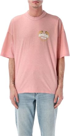 Represent Represent, Homme, Tops, Rose, Taille: XS T-shirt Angel Border