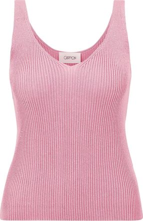 Cartoon Damen Strick-Top mit schmalen Trägern 36, Lilas