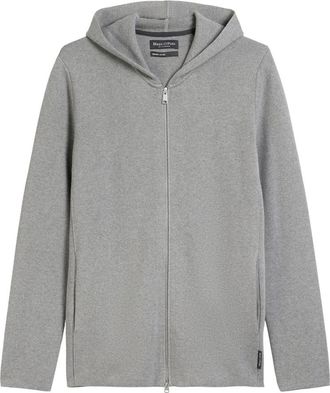 Marc O'Polo Strickjacke aus Baumwolle mit Kapuze in