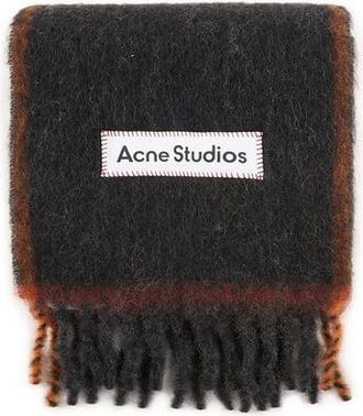 Acne Studios Echarpe en laine et mohair