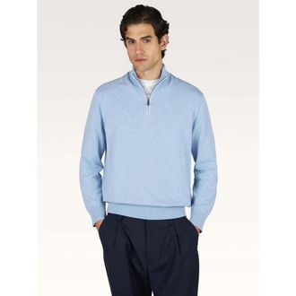 Paul & Shark Pull camionneur bleu en coton