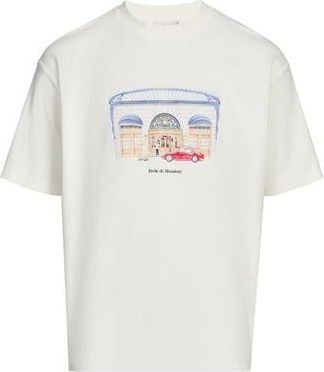 Drôle de Monsieur T-Shirt amplesérigraphié en coton