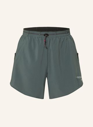 Kl&auml;ttermusen 2-In-1-Laufshorts Diser gruen