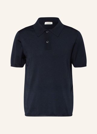 Sandro Sandro Strick-Poloshirt blau