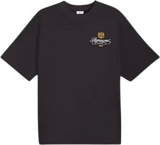 Puma Puma, Homme, Tops, Noir, Taille: XL T-shirt Graphique Oversize
