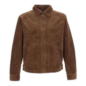 Polo Ralph Lauren Veste en velours c&ocirc;tel&eacute; Wynton - Homme - Vestes - Brun - Taille: S