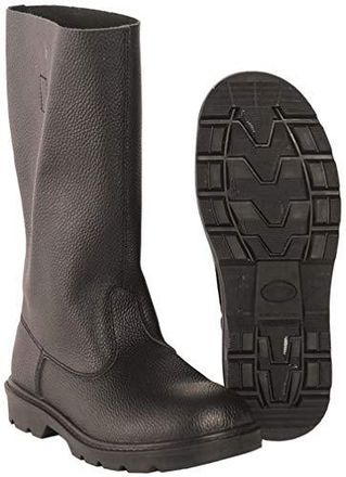 Mil-Tec Miltec Bottes Cuir Noir 285