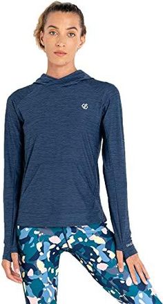 Dare 2B Pull &agrave; Capuche Sprint City pour Femme, Moonlight Denim chin&eacute;, 38