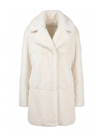Ermanno Scervino Knielanger Mantel - Wei&szlig;