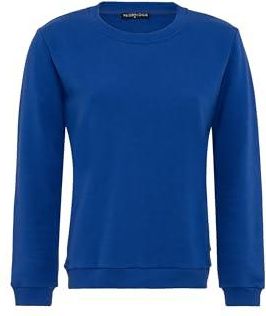 Red Bridge Redbridge Sweat-shirt basique Pull classique à col rond Style décontracté, Bleu saxe., XL