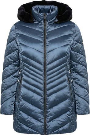 Ulla Popken Steppjacke HYPRAR Steppjacke wasserabweisend 2-Wege-Zipper