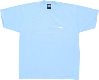 Obey Himmelblaues Heavyweight Tee Herren T-Shirt - - Tops - Herren - Blau - XL