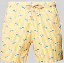 MC2 Saint Barth Relaxed Fit Badeshorts mit Paspeltasche Modell COMFORT LIGHT