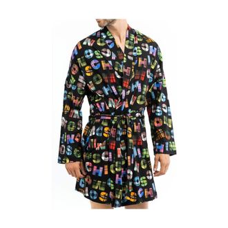 Moschino Homme, V&ecirc;tements de nuit et de d&eacute;tente, Multicolore, Taille: M Peignoir Multicolore