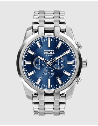Diesel Chronograph-Uhr aus Edelstahl in Silber
