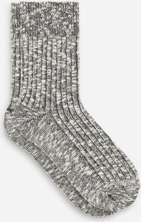 Arket Grobe Stricksocken -Schwarz